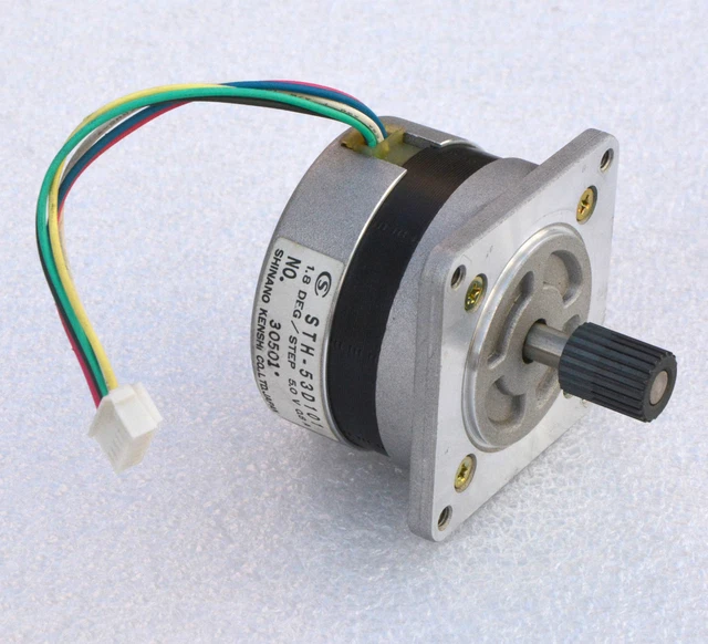 SCHRITTMOTOR STEPMOTOR SHINANO KENSHI STH-53D101 f. OKI MICROLINE ML ...