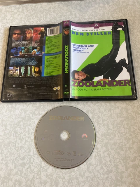 ZOOLANDER SPECIAL COLLECTOR'S Edition Widescreen Collection Dvd CC18 ...