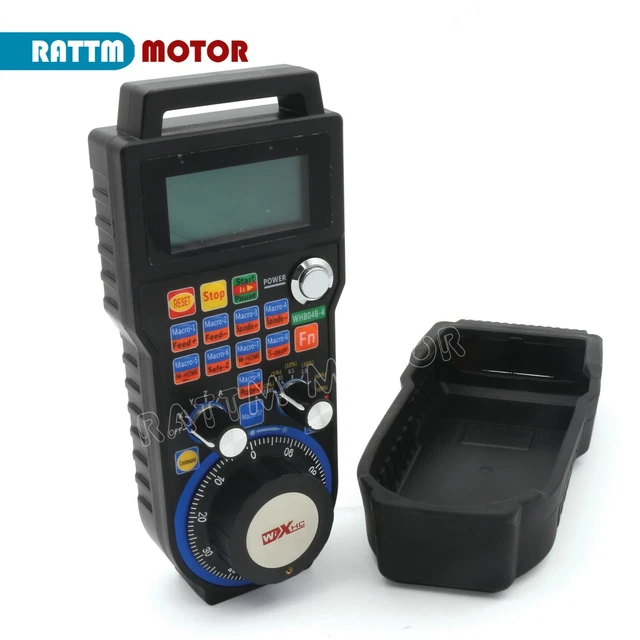 CNC MACH3 WIRELESS Electronic Handwheel 4 Axis USB Manual Controller ...