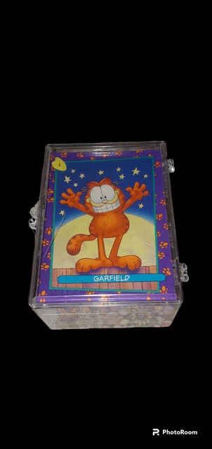 1992 GARFIELD TRADING cards complete set 1-100 in plastic case (pre ...