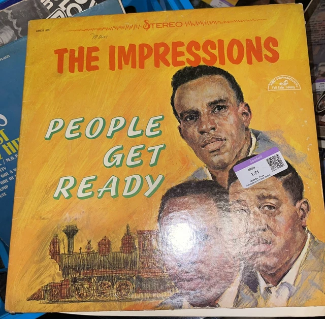 LE IMPRESSIONI~CURTIS MAYFIELD ""PEOPLE SI PREPARANO""~Orig.1964 ABC ...