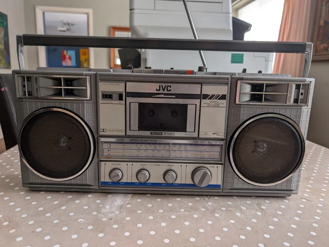 VINTAGE JVC RC-770 Boombox Ghetto Blaster Stereo Radio Cassette £89.97 ...
