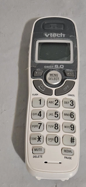 VTECH CS6114 SINGLE Handset CORDLESS Phone WHITE £5.35 - PicClick UK