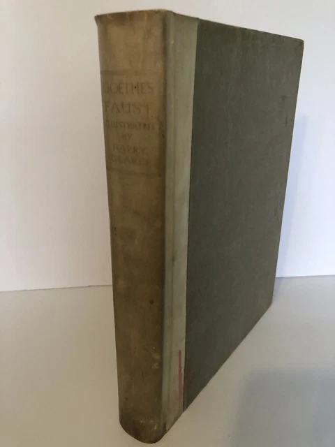 FAUST PAR JOHANN von GOETHE (1925) HARRY CLARKE, SIGNÉ ÉDITION LIMITÉE ...