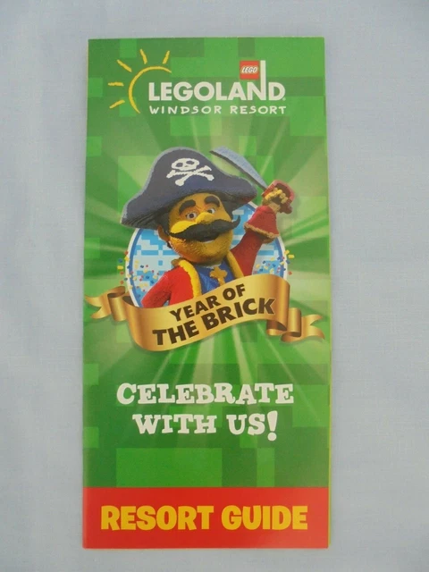 LEGOLAND WINDSOR MAP : 2018 Resort Park Guide : Year of the Brick ...