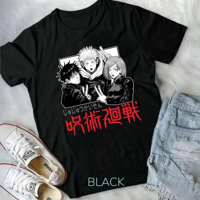 Jujutsu Kaisen Sukuna T Shirt Yuji Itadori Satoru Gojo Megumi