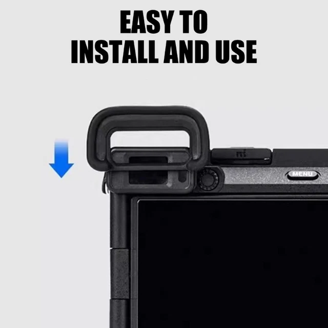 ERGONOMIC EYEPIECE FOR A7CII A7CR Cameras Viewfinder Eyecup Enhances ...