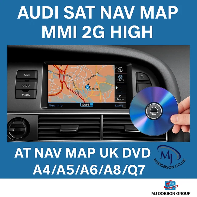 AUDI A4/A5/A6/A7/A8/Q7 NAVIGATION Map MMI 2G High A4/A6/A7/A8/Q7 £16.00 ...