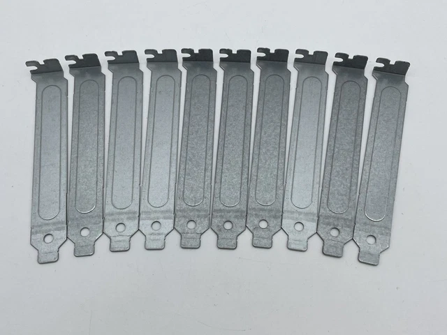 LOT OF 10 HP Full size PCI Card Slot Bracket Cover Spacer Blank Plate ...