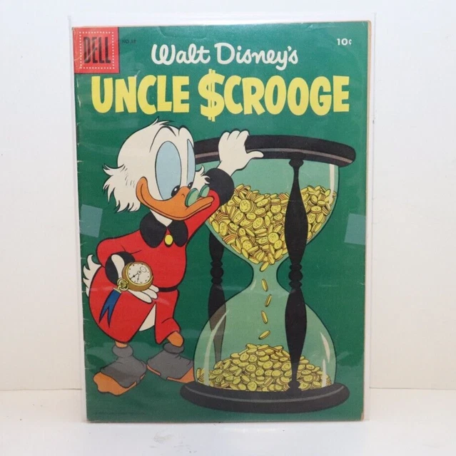WALT DISNEYS UNCLE Scrooge #12 Dell Comics 1955 Carl Barks Golden Age £ ...