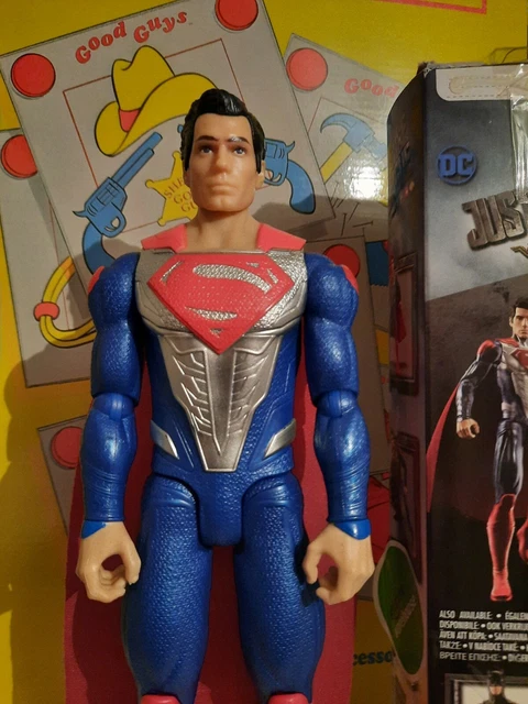 JUSTICE LEAGUE SUPERMAN Armure De Métal Metallic Armor Comme Neuf ...