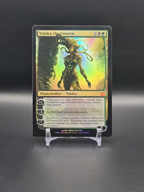 MTG VRASKA THE Unseen 208/274 Foil Return to Ravnica Mythic Magic (CB ...