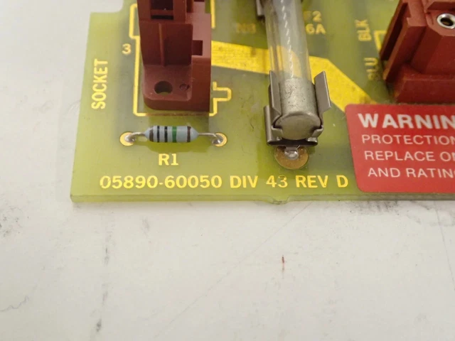 AGILENT/HP 05890-60050 DIV 43 Rev D Single Phase Ac Power Supply From ...