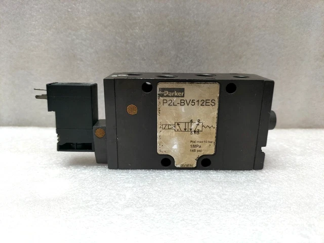 PARKER P2L-BV512ES ELECTRI. Actuated Directional Control Valve & P2E ...