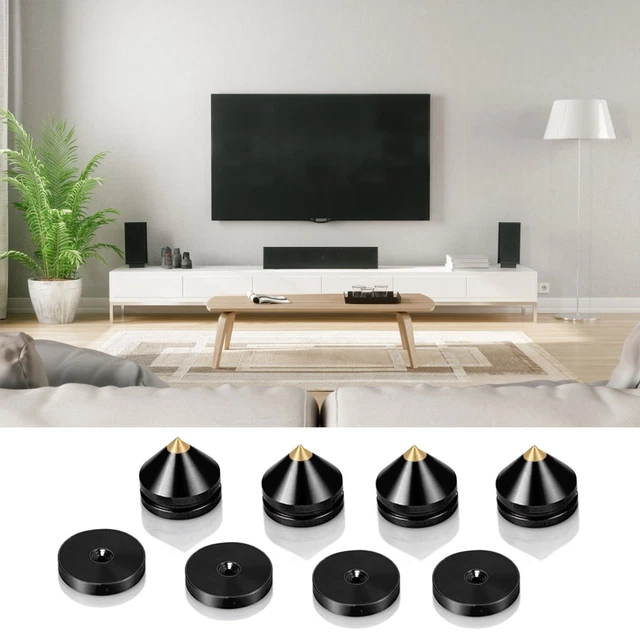 1PCS AUDIOPHILE HIFI Speaker Turntable Isolation Feet Spike Floor Protector Pad £8.87 - PicClick UK