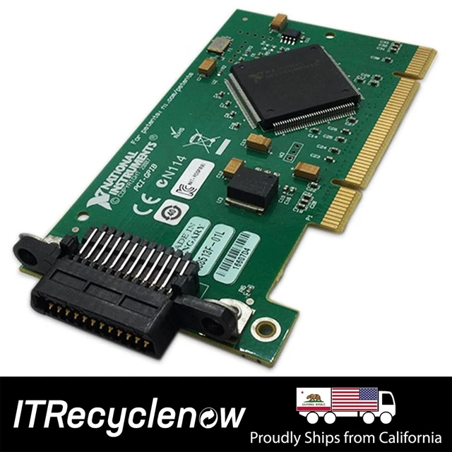 NATIONAL INSTRUMENTS NI Interface Adapter Card PCI-GPIB /+ IEEE488.2 ...