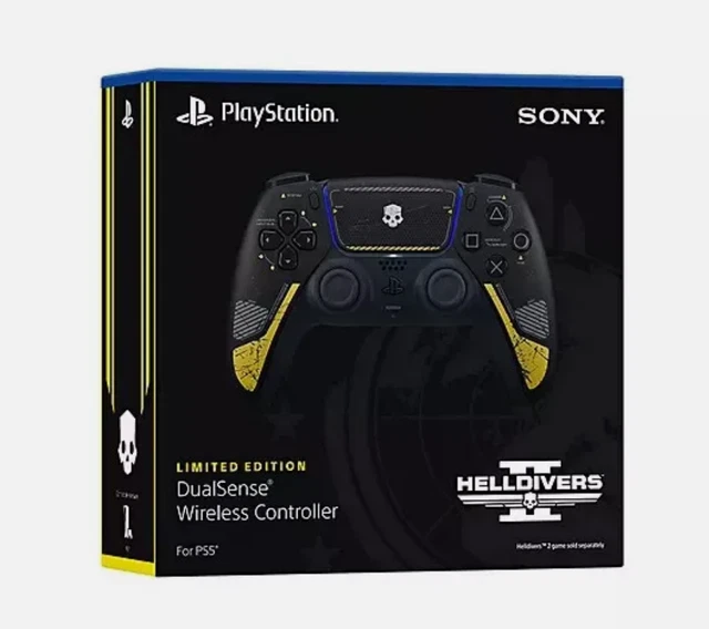 SONY PLAYSTATION 5 PS5 DualSense Wireless Controller HELLDIVERS 2 IN ...