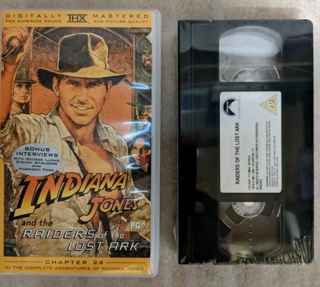 INDIANA JONES AND the Raiders Of The Lost Ark ️ VHS New and Sealed Tape ...