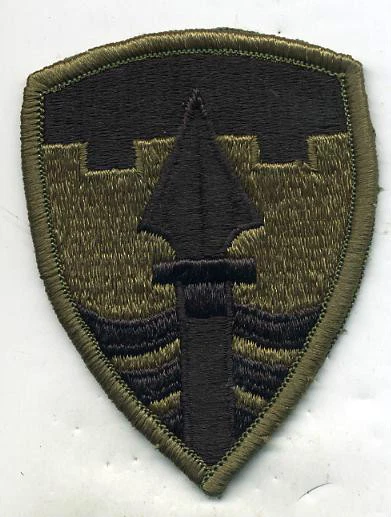 VINTAGE US ARMY 43rd Military Police Brigade OD Subdued Patch $2.00 ...