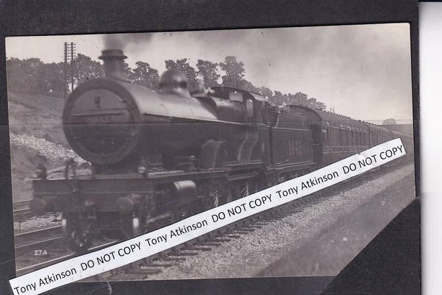 LMS - EX Midland Railway - 4-4-0 - No. 1043 - Photo #14332 £1.50 - PicClick UK