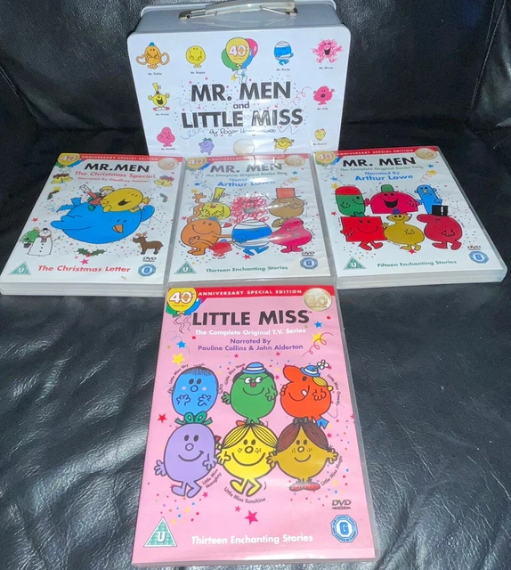 RARE MR MEN And Little Miss 40 Years Tin With Four Classic Dvds. EUR 30 ...