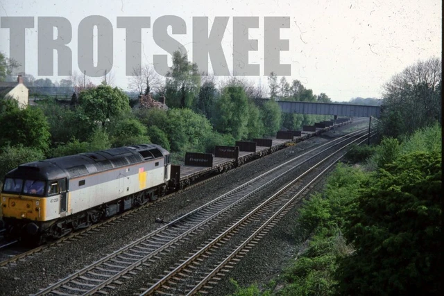 35MM SLIDE BR British Rail Diesel Loco Class 47 47258 Milford 1995 Orig £4.98 - PicClick UK