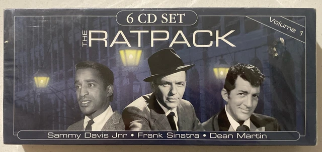THE RAT PACK Vol 1, Sammy Davis JNR, Frank Sinatra, Dean Martin, 6 CD ...