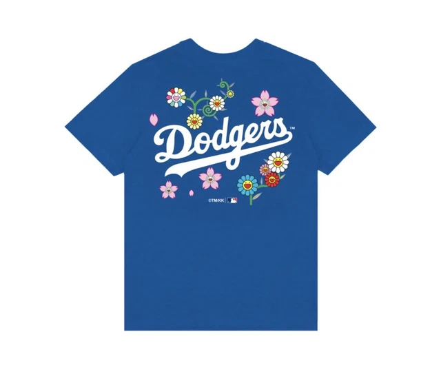 TAKASHI MURAKAMI X MLB World Series 2025 Dodgers SS Tee - Blue Size L ...