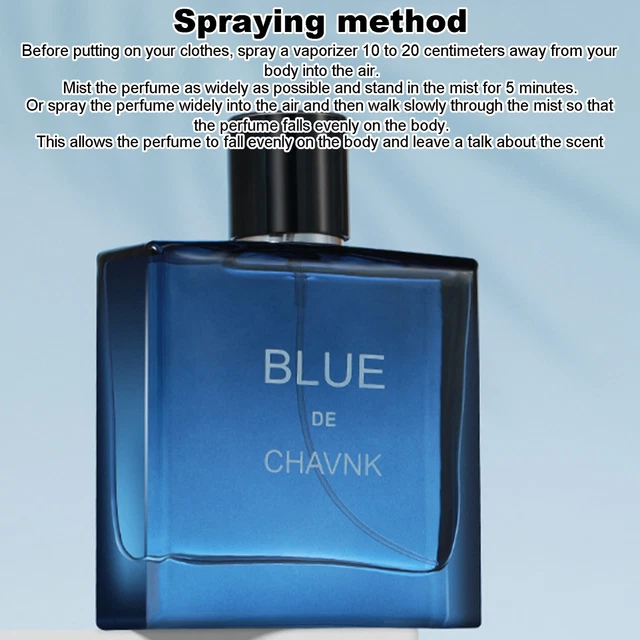 100ML BLUE DE Chavnk Cologne For Men EDP Eau De Parfum Men's Perfume ...