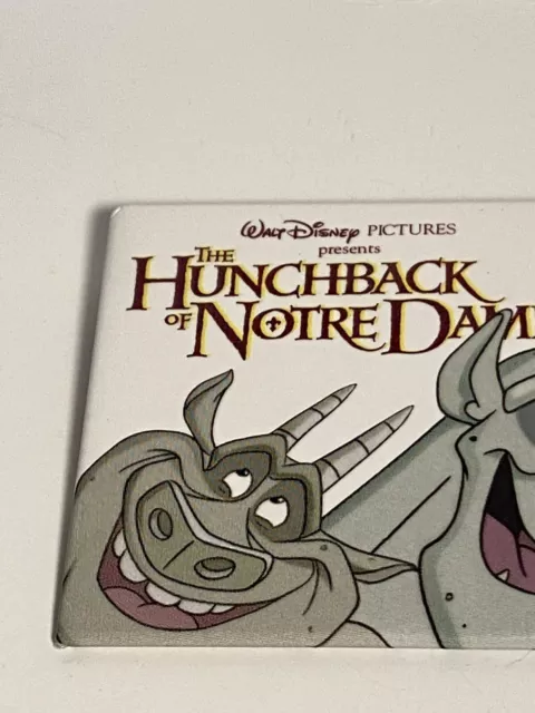 1996 VINTAGE DISNEYS The Hunchback of Notre Dame Gargoyles Promo pin ...