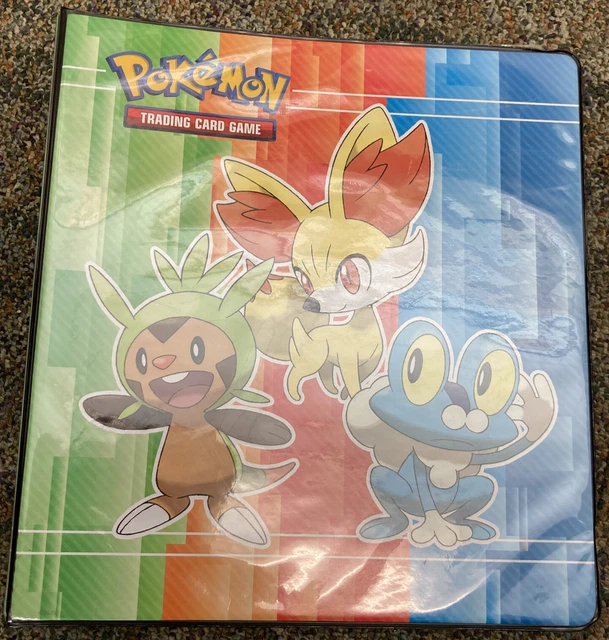 NINTENDO POKEMON TRADING Card Game Binder With 35 Card Sleeves Ultra ...