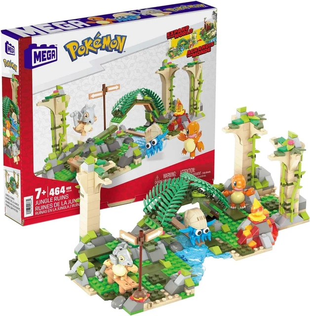 MEGA BLOKS POKEMON Charmander Jungle Ruines Construction Blocs Set de ...