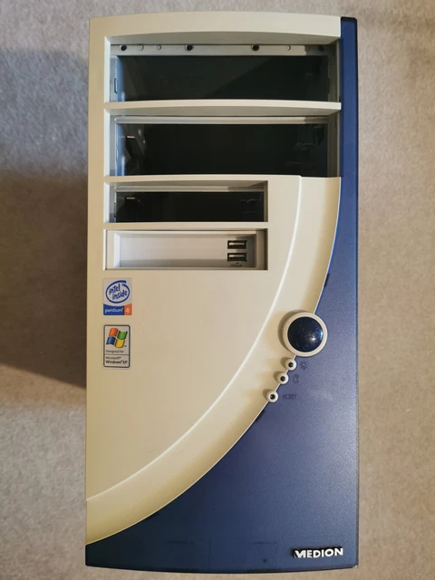 RETRO BEIGE MEDION PC MT5 Mini ATX PC-Gehäuse EUR 28,81 - PicClick DE