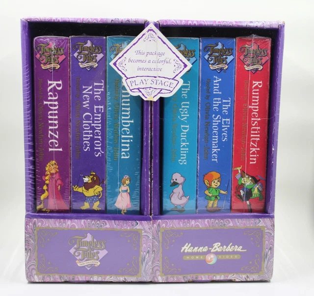 HANNA-BARBERA TIMELESS TALES VHS Set 1990 Sealed Hallmark Turner ...