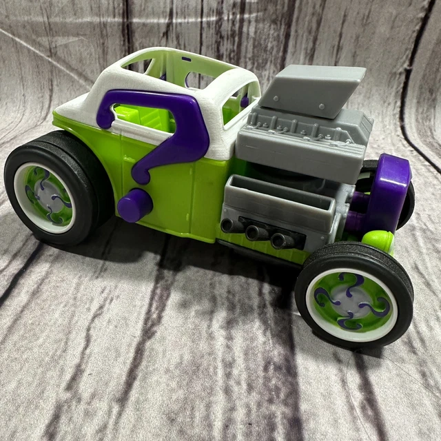 FISHER PRICE IMAGINEXT DC Super Friends Riddler Car Hot Rod Vehicle ...
