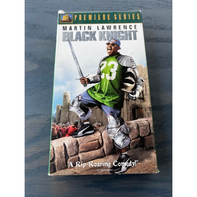 BLACK KNIGHT MARTIN Lawrence Movie Vintage 2001 VHS Tape Pre-Loved £4. ...