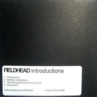 FIELDHEAD INTRODUCTIONS CDR UK 2008 official cdr promo in die cut info ...