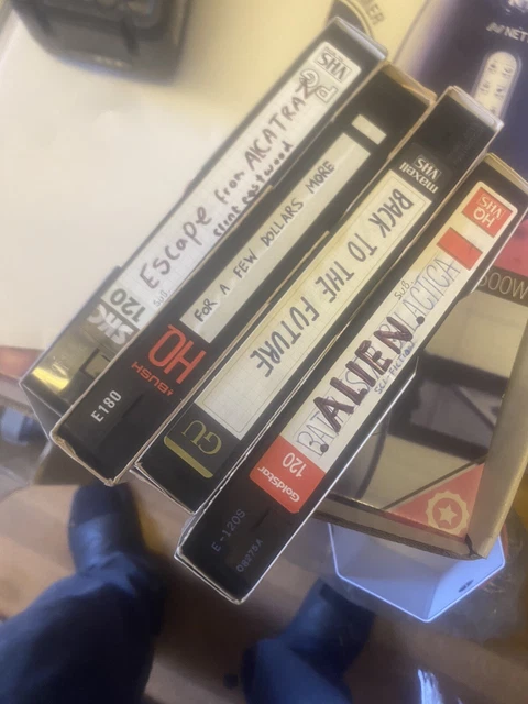 BLANK PRERECORDED VHS Video Tapes £9.99 - PicClick UK