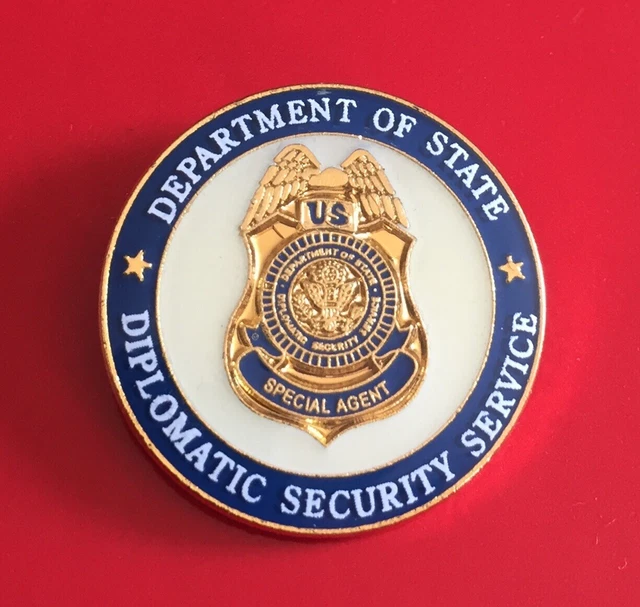 PIN DIPLOMATIC SECURITY Service DSS EUR 18,00 - PicClick FR
