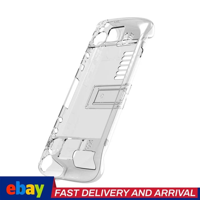 PC TRANSPARENT SHELL Case for Steam Deck Crystal Game Console Cover ...