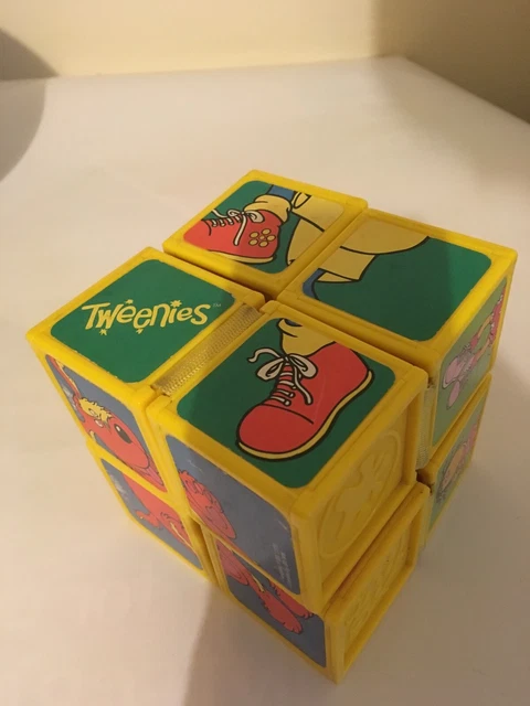 VINTAGE CBEEBIES TWEENIES puzzle cube 1998 plastic fab condition £7.49 ...