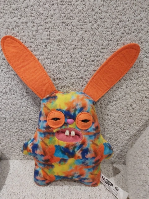 FUGGLER * RABID RABBIT LABORATORY MISFITS Rainbow Plush UGLY MONSTER ...