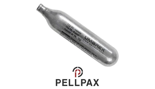UMAREX 12G CO2 Gas Capsule Cartridge Air Rifle Pistol Gun Airgun - Pack ...