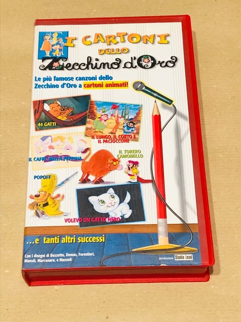 VHS I CARTONI dello zecchino EUR 150,00 - PicClick IT