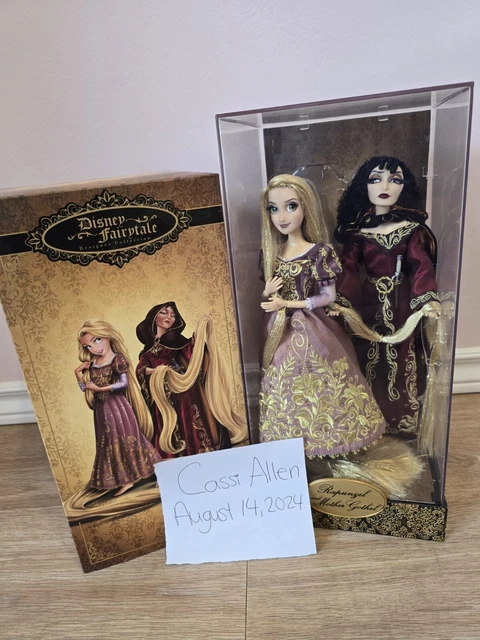 DISNEY FAIRYTALE DESIGNER Collection Rapunzel and Mother Gothel Tangled LE Dolls $334.00 ...