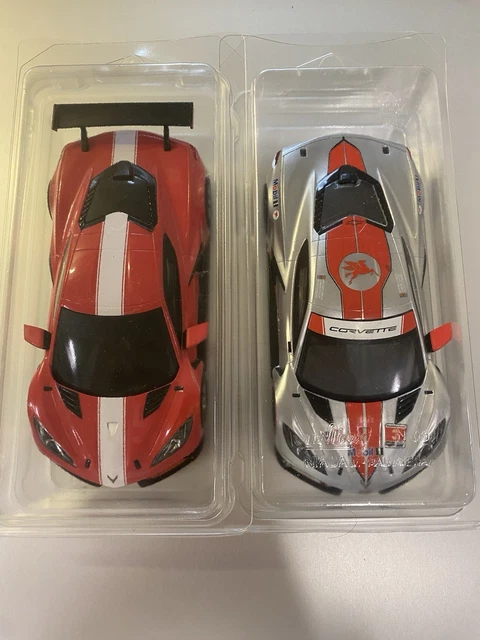 SCALEXTRIC LOT CHEVROLET Corvette C8r Rouge Et C4454 Superslot Hornby ...