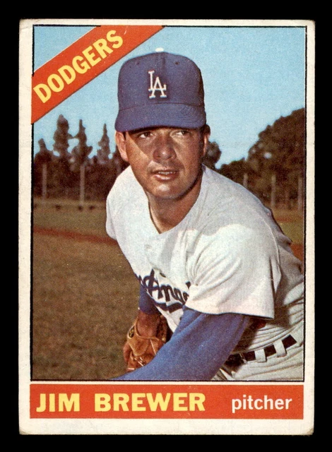 1966 TOPPS BASEBALL #158 Jim Brewer GD *d4 EUR 2,21 - PicClick FR