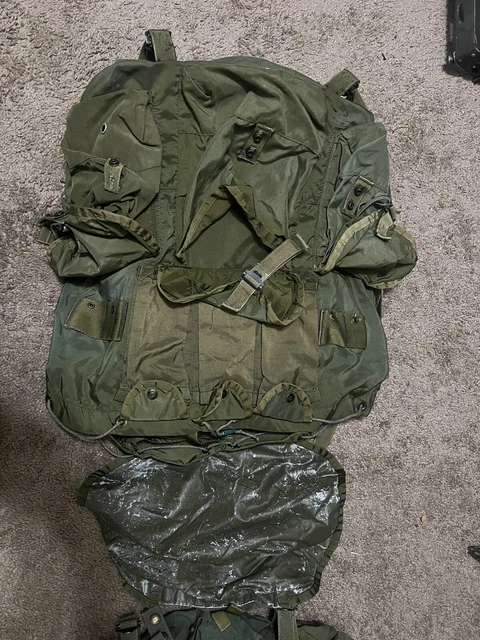 MILITARY ISSUE MEDIUM Alice Pack with Frame Strap Kidney Pad Wet ...