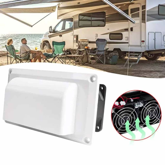 EXHAUST FAN RV Caravan Motorhome Trailer Side Ventilation 12V Air ...