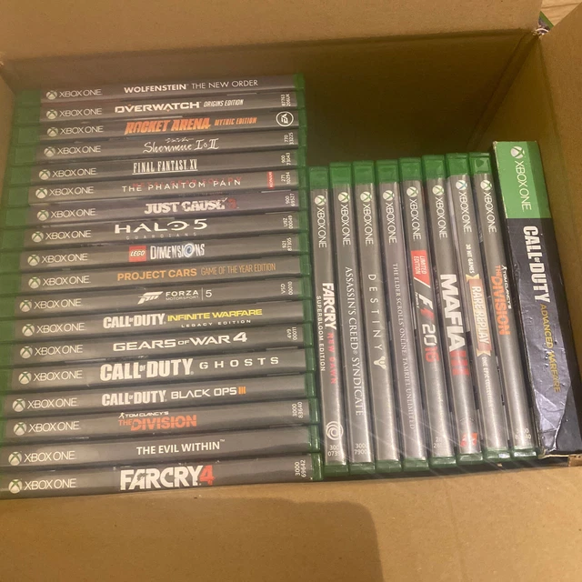 XBOX ONE GAMES Bundle X27 Including Call Of Duty Steelbook £72.00 ...